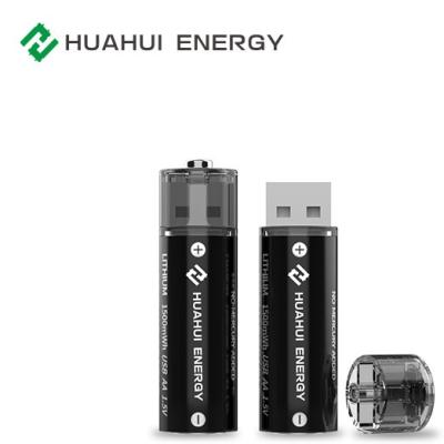 Cina USB Rechargeable Li Ion Battery Cells For Electronics AA 01 1.5V 1000mah in vendita