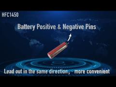 Batería 3.2v 500mah de UN38.3 Li Ion Rechargeable Battery 3.2V HFC1450 Lifepo4