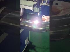Energy Efficiency Flange Welding Machine 0.5 - 2m/min Speed For Pipe To Pipe Welding
