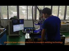Flexible Fiber Laser Welding Equipment 1064nm Water Cooling Method