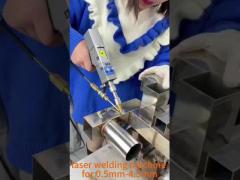 High Speed Handheld Laser Welder Machine For Thin Materials With Low Heat Input