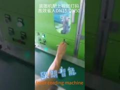 Lasercodeermachine voor producten Industrieel codeerapparaat met hoog contrast