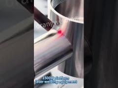 자동 5kW 레이저 용접 기계 사용자 친화적 인 인터페이스 레이저