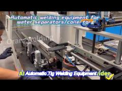water cooling automatic tig welding equipment with plc control system and argon gas