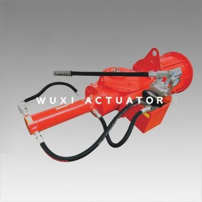 China Single Double Acting Scotch Yoke Pneumatic Actuator High Torque Aluminum Alloy Body for sale