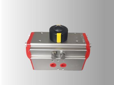 90 Rotatierack Pinion Pneumatische actuator Zilveren kleur Actuator lichaam