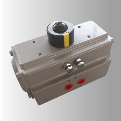 중국 알루미늄 합금 공기 랙 피니온 액추에이터 제어 밸브 판매용