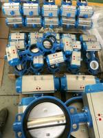 China AT Series Rack and Pinion Pneumatic Actuator Double Acting Single Acting 0.3-0.8MPa Hard Anodized for sale