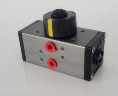 China Silver Color Hard Anodized Actuator Body Small Size DA032 Pneumatic Actuator for sale