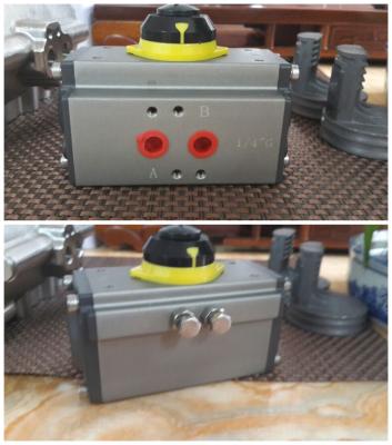 China Double Action 90 Degree Pneumatic Actuator Quarter-Turn Actuator AT040 for sale