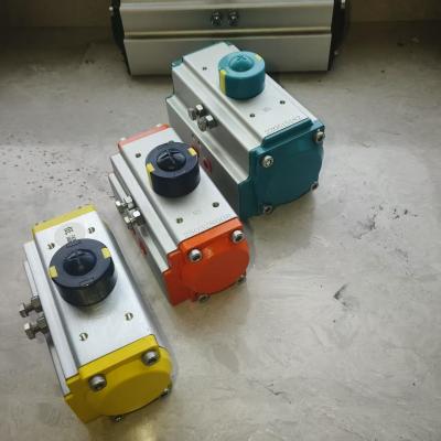 중국 랙 앤 피니온 공기 가동기 DA32 ~ DA400 회전 가동기 판매용