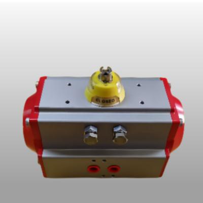 China Actuación neumática de rack y piñón DA32 a DA400 Actuador rotativo en venta
