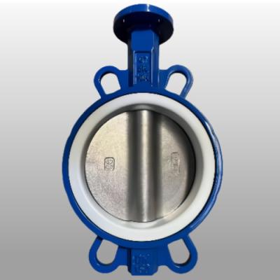 Cina Valvola a farfalla pneumatica di tenuta in PTFE, Valvola a farfalla azionata pneumaticamente DN25~DN1000 in vendita
