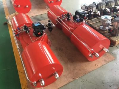 China Pneumatic Scotch Yoke Type Actuator Heavy Duty Highly Modular Design for sale