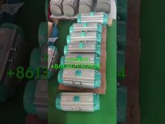 High quality aluminum alloy double action and spring return pneumatic  actuator for valves