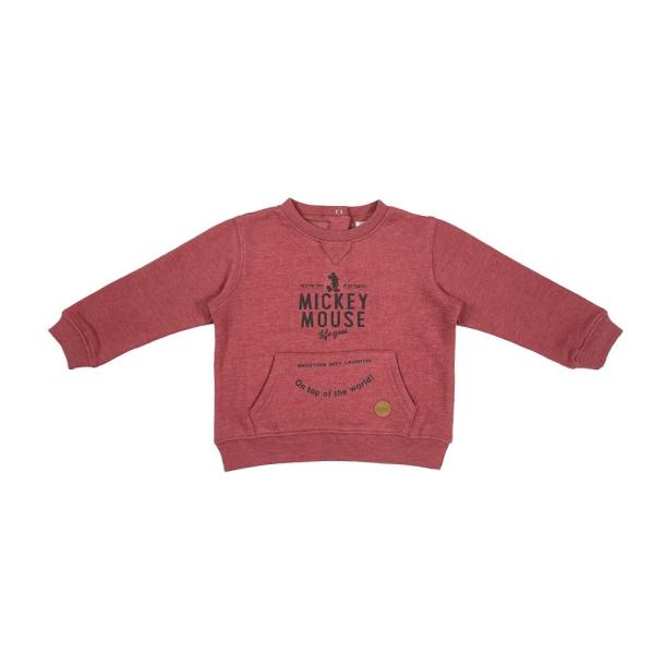 Quality Baby Boys Comfortable Cotton Polyester Fleece Pullover Sweatshirt with O-Neck Collar for sale