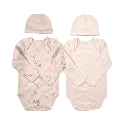 China Gepersonaliseerde kleuren babykleding romper voor peuters biologisch katoen en lange mouw Te koop