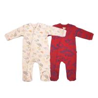 China Custom Baby Romper 60% Cotton 40% Polyester Anti-Pilling Breathable 0-24 Months OEM for sale
