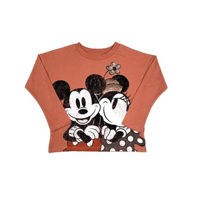 Cina Diversi stili Manica lunga Anti-Ricirco Bambini Ragazze Abbigliamento T-shirt libera per bambini in vendita