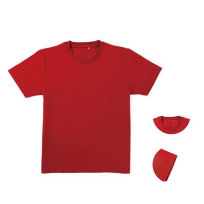 Cina Stylish Knitting Bambini Ragazzi Crewneck Rosso Casual Sport T-shirt semplice Manica corta in vendita