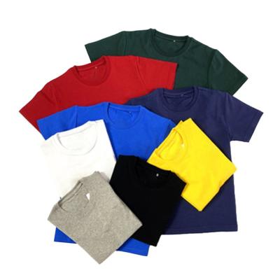 Cina Stylish Knitting Bambini Ragazzi Crewneck Rosso Casual Sport T-shirt semplice Manica corta in vendita