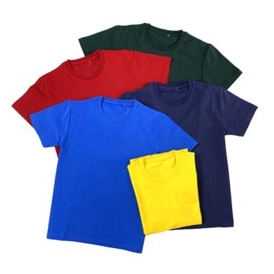 China Zomers geborduurde zwarte breiwerk Crewneck jongens T-shirts korte mouw aanpasbaar Te koop