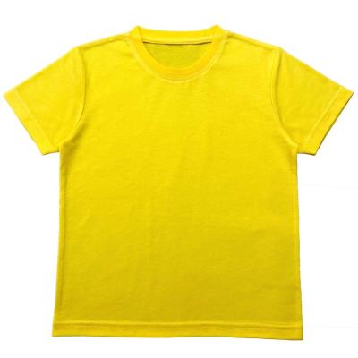 China Duurzame kleding voor kinderen 100% katoen O-neck korte mouw jongen T-shirt in Smart Casual stijl Te koop