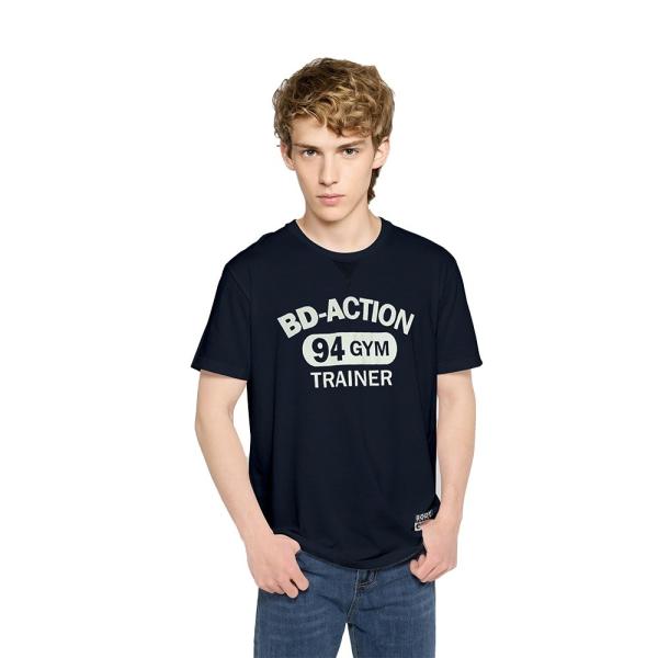 Quality Personalized Black 100% Cotton Men's T-shirt with Lightweight and Breathable Design for sale