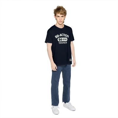 Cina T-shirt da allenamento maschile in tessuto jersey per sport all'aperto in vendita