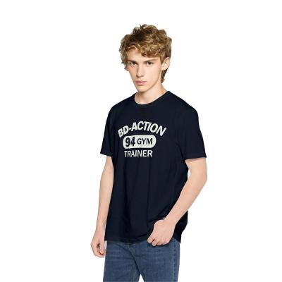 Cina T-shirt da allenamento maschile in tessuto jersey per sport all'aperto in vendita