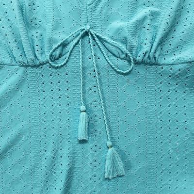 China Breathable Women's T-shirts Chiffon Fabric Fringe R-shirt for Fashionable Women for sale