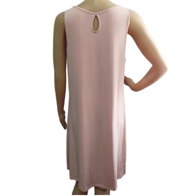 China Zomer Fashion Lady Dress Custom Plus Size Comfortabele vrouwenkleding zonder mouwen Dress Te koop