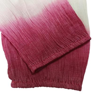 Cina Collo frontale colorato con ricamo Camicie per donne in taglia più Moda camicie da donna in vendita