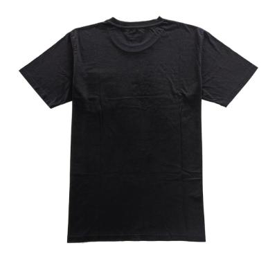 Cina T-shirt anti-rughe oversize da uomo con tasca anteriore T-shirt di cotone semplice in vendita