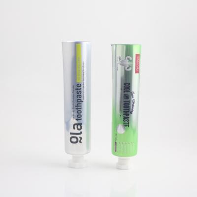 China Personal Care ABL Plastic Cosmetics Packaging Laminated Tube For Toothpaste for sale
