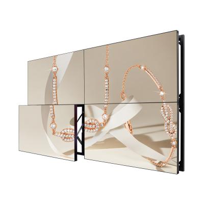 China 2x2 2x3 2x4 Indoor Video Wall High Brightness 46 55 Inch LCD Panel 4K UHD Commercial Splicing Display for sale