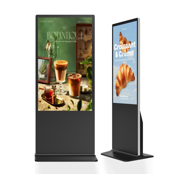 Quality 32 Inch Digital Signage Advertising Display Floor Standing Kiosk Non Touch Android Commercial Screen 1080p for sale