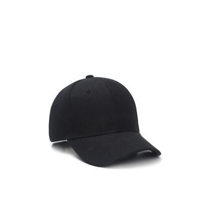 China Black twill cotton/Polyester mixed fabric dad hats 6 panel,customized logo printed branded golf caps factory price gift for sale