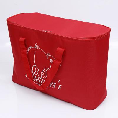 China Promotional keep warm bag insulated cooler bag lunch ice box recyclable food safe and reusable cooler bag for picnic for sale