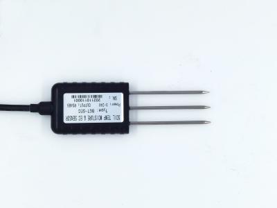 China BGT UART RS485 MODBUS-RTU SDI12 Sensor de transmissão EC de temperatura de umidade do solo para estufa à venda