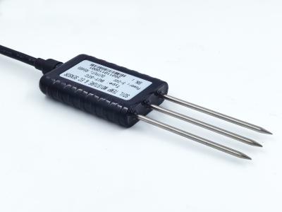 China BGT UART RS485 MODBUS-RTU SDI12 Sensor de transmissão EC de temperatura de umidade do solo para estufa à venda