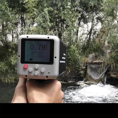 Cina Alta risoluzione portatile portatile radar di superficie fluviale misuratore di velocità di flusso IP67 protetto in vendita
