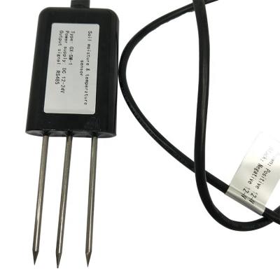 China RS485 Modbus SDI12 4-20mA 0-2V Sensor de humidade do solo de saída com nível de proteção IP68 à venda