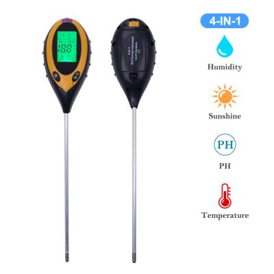 China Máquina de Teste de Água e Solo de Hidratação e Jardinagem 4 em 1 PH Meter com Sensor LCD Prob à venda