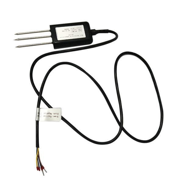 Quality RS485 Modbus Output Soil Moisture and Temperature Sensor with Fast Response Time for sale