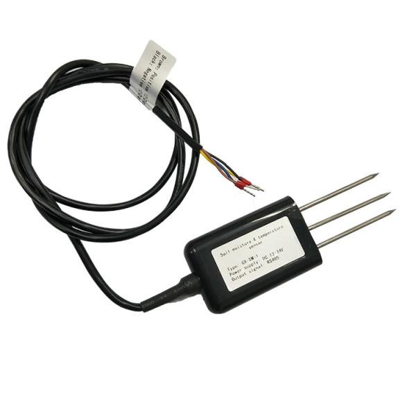 Quality RS485 Modbus Output Soil Moisture and Temperature Sensor with Fast Response Time for sale