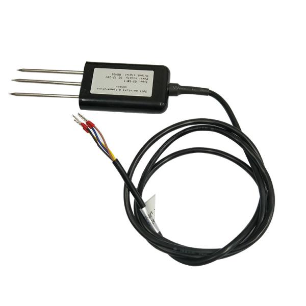 Quality RS485 Modbus Output Soil Moisture and Temperature Sensor with Fast Response Time for sale
