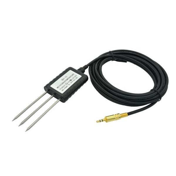 Quality High Accuracy Soil Temperature Humidity Sensor DC12V 24V Output for Salinity Measurement for sale