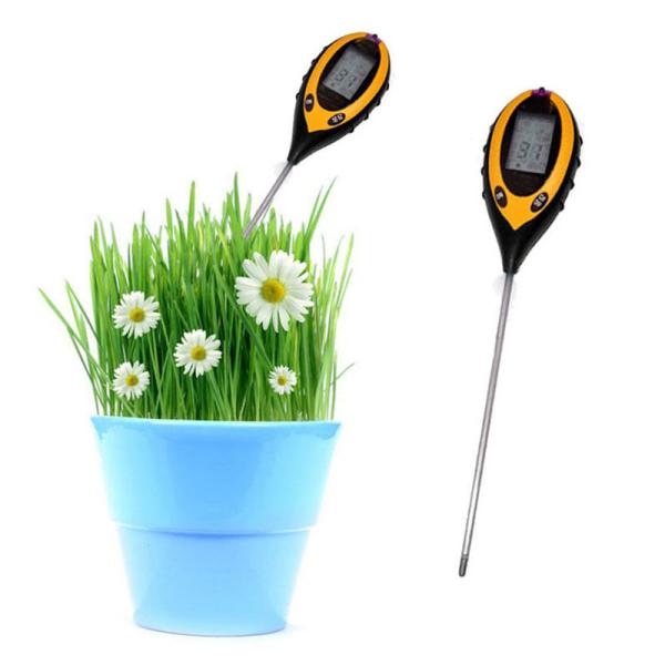 Quality 4-in-1 Sensor Meter for Soil Moisture Temperature PH Sunlight Compact and Lightweight for sale