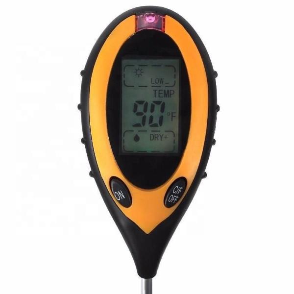 Quality 4 in 1 Soil Meter Tester Accurate Readings for Moisture Temperature PH and for sale